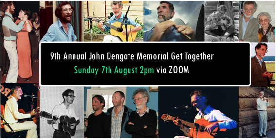 9th John Dengate Memorial Get Together zoom | The Folk Federation of NSW