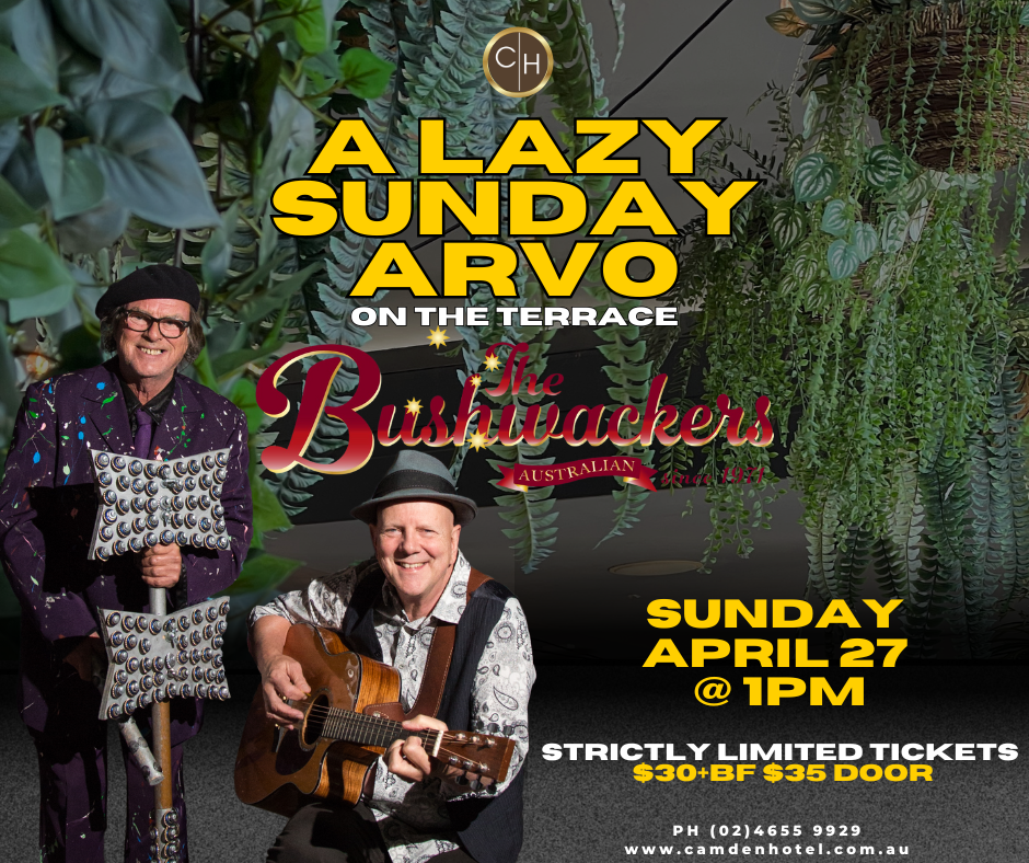A Lazy Sunday Arvo with The Bushwackers | The Folk Federation of NSW