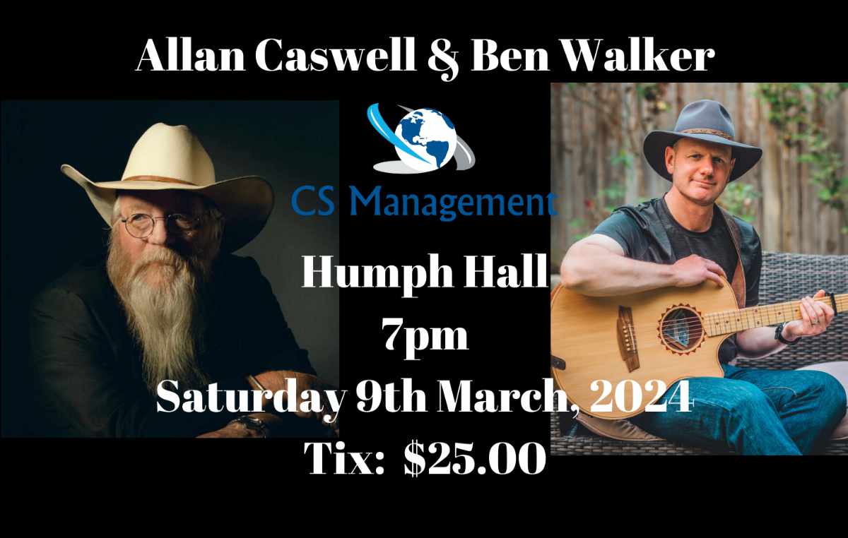 Allan Casswell & Ben Walker @ Humph Hall | The Folk Federation of NSW
