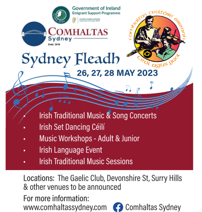 Comhaltas Sydney Fleadh 2023 | The Folk Federation of NSW
