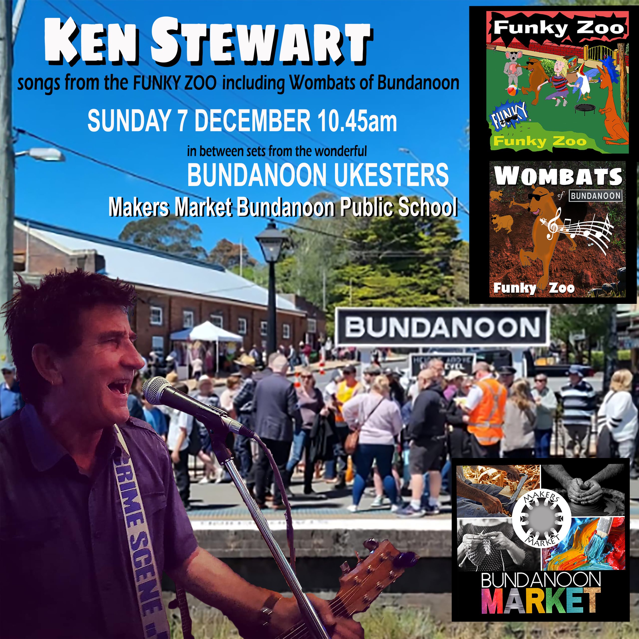 Ken Stewart's Funky Zoo at Bundanoon | The Folk Federation of NSW