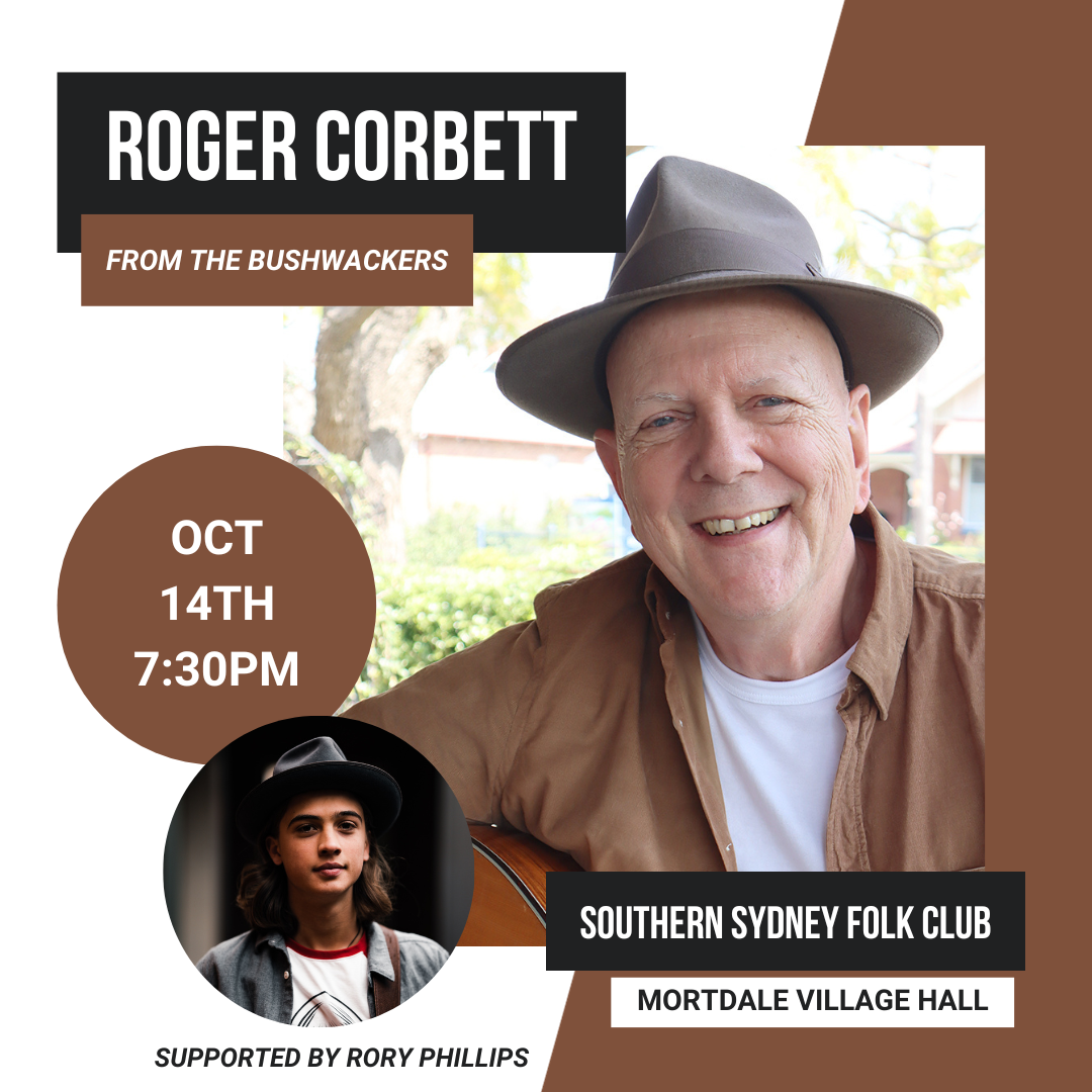 Roger Corbett with Rory Phillips - In Concert | The Folk Federation of NSW