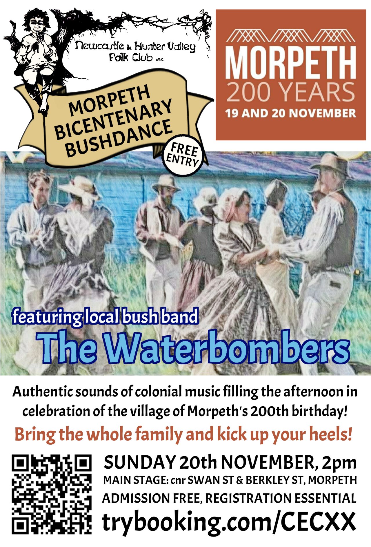 Morpeth Bicentennial Bush Dance | The Folk Federation of NSW