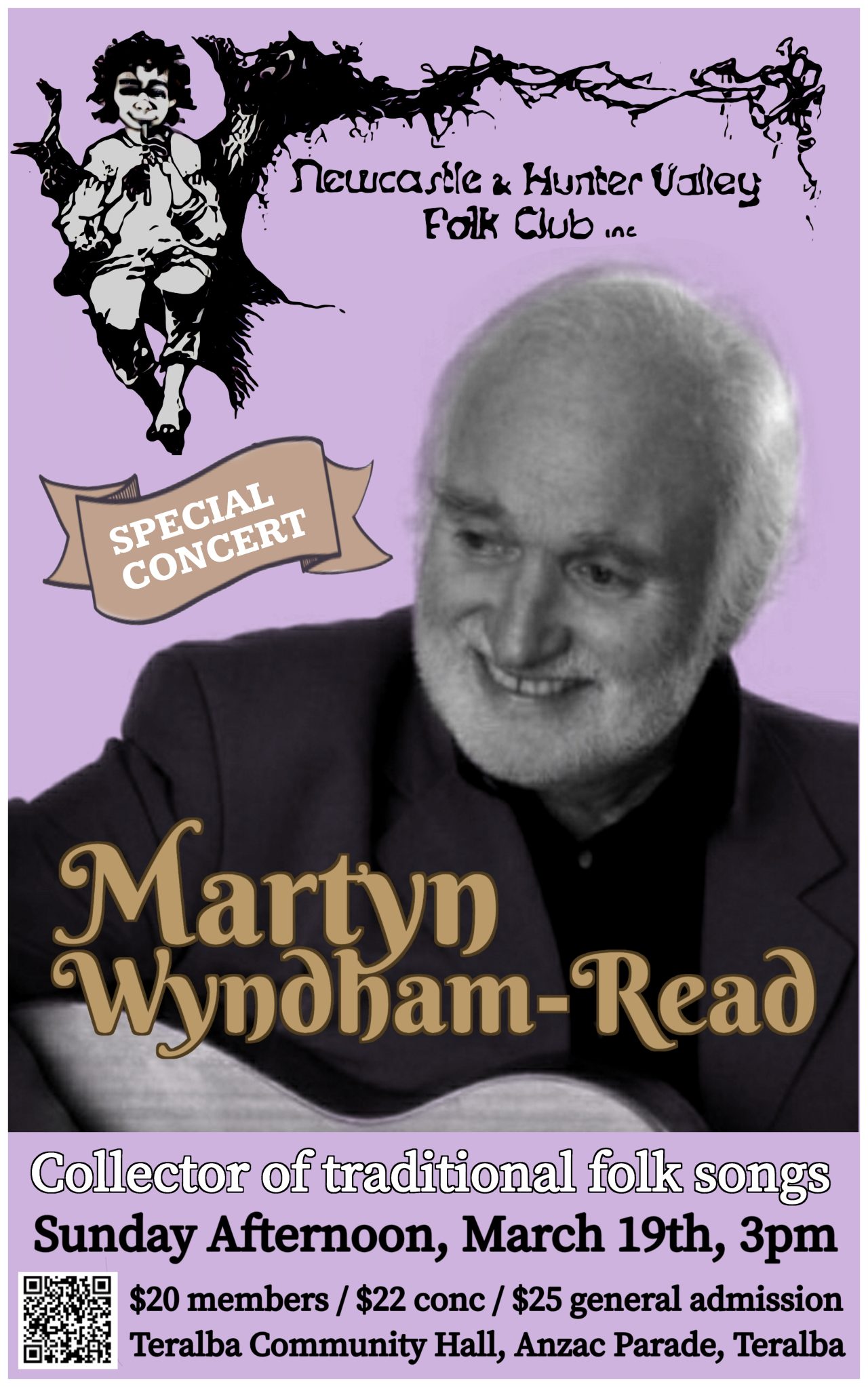 SPECIAL CONCERT Martyn Wyndham-Read | The Folk Federation of NSW